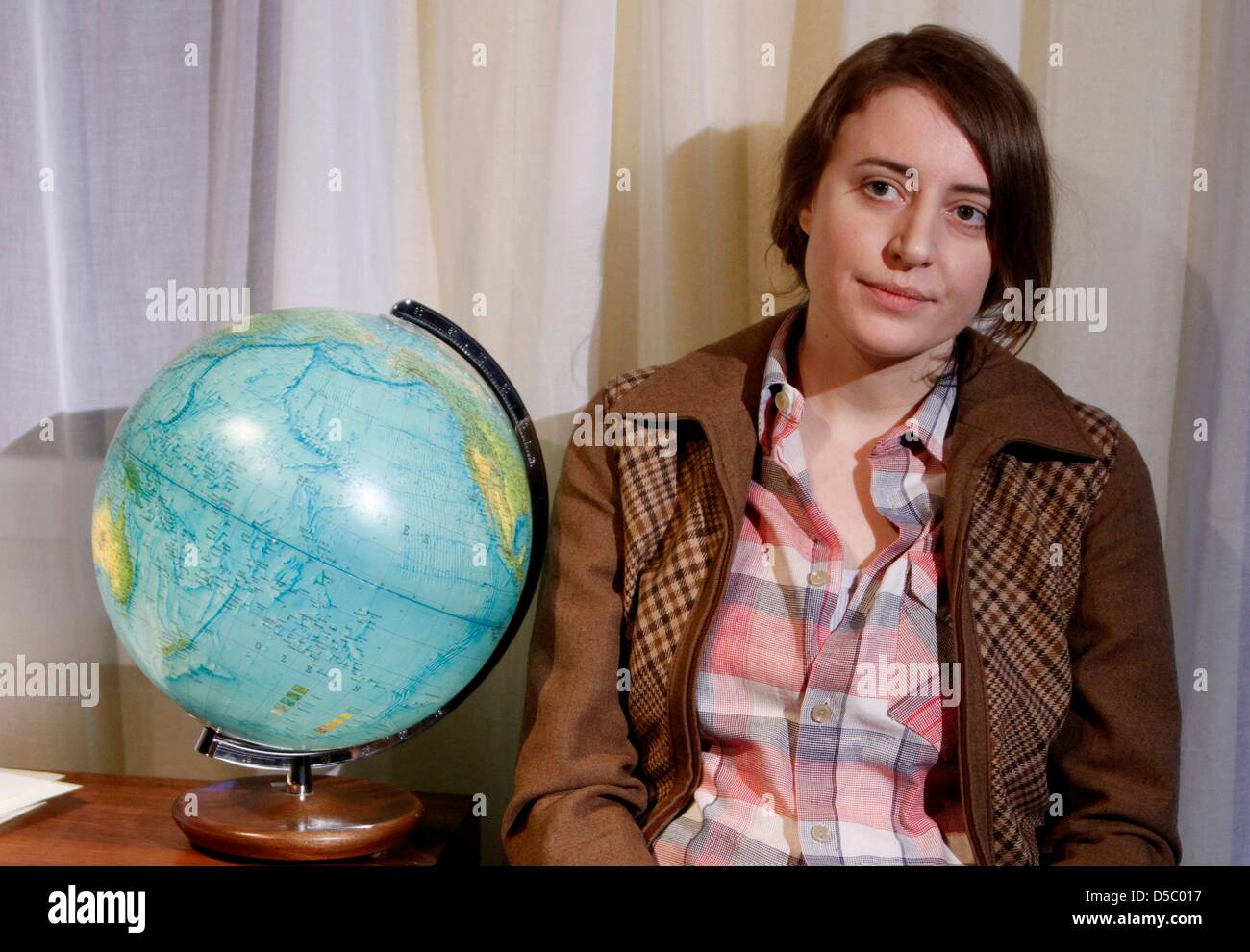 German actress Maren Eggert pictured during rehearsal of 'Adam and Ezra ...