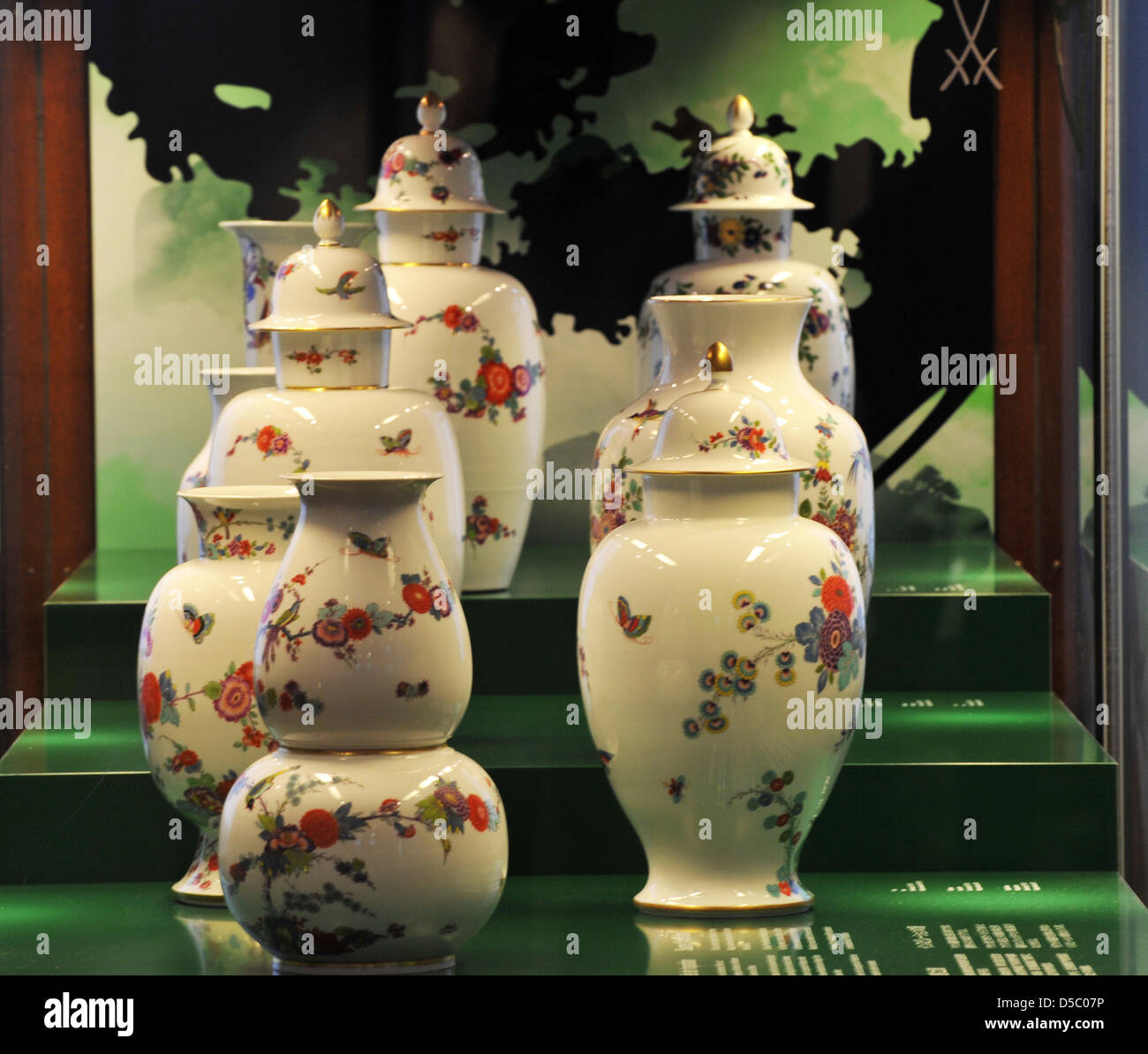 Historic vases form part of the exhibition celebrating the 300th ...