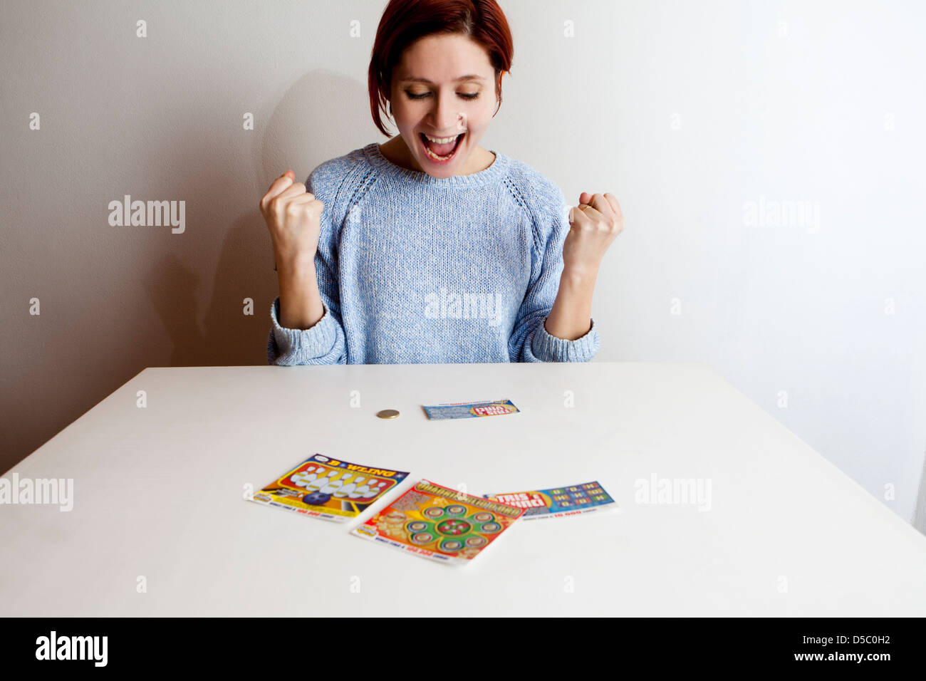 Scratchcard hi-res stock photography and images - Alamy