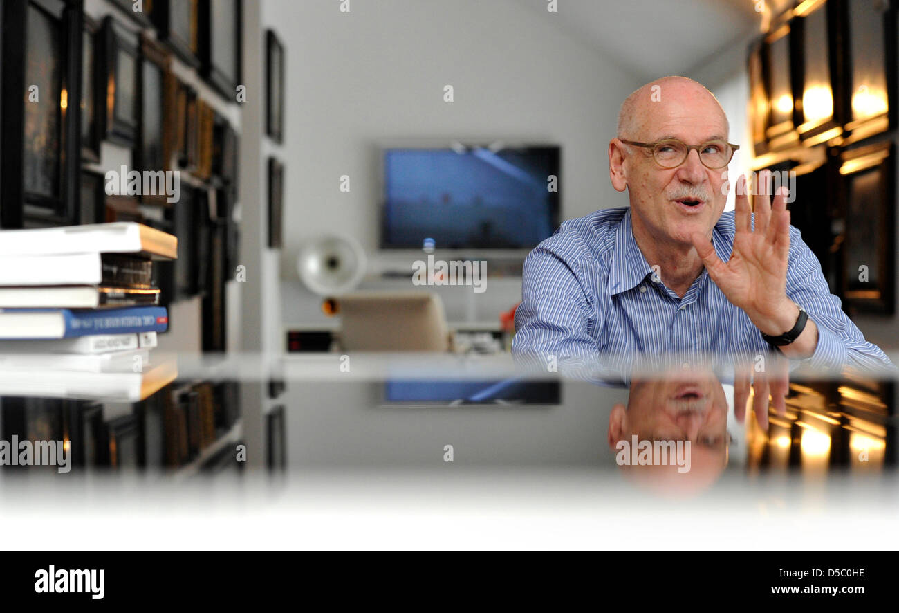 Christoph Mueller, art collector and former editor of daily ...