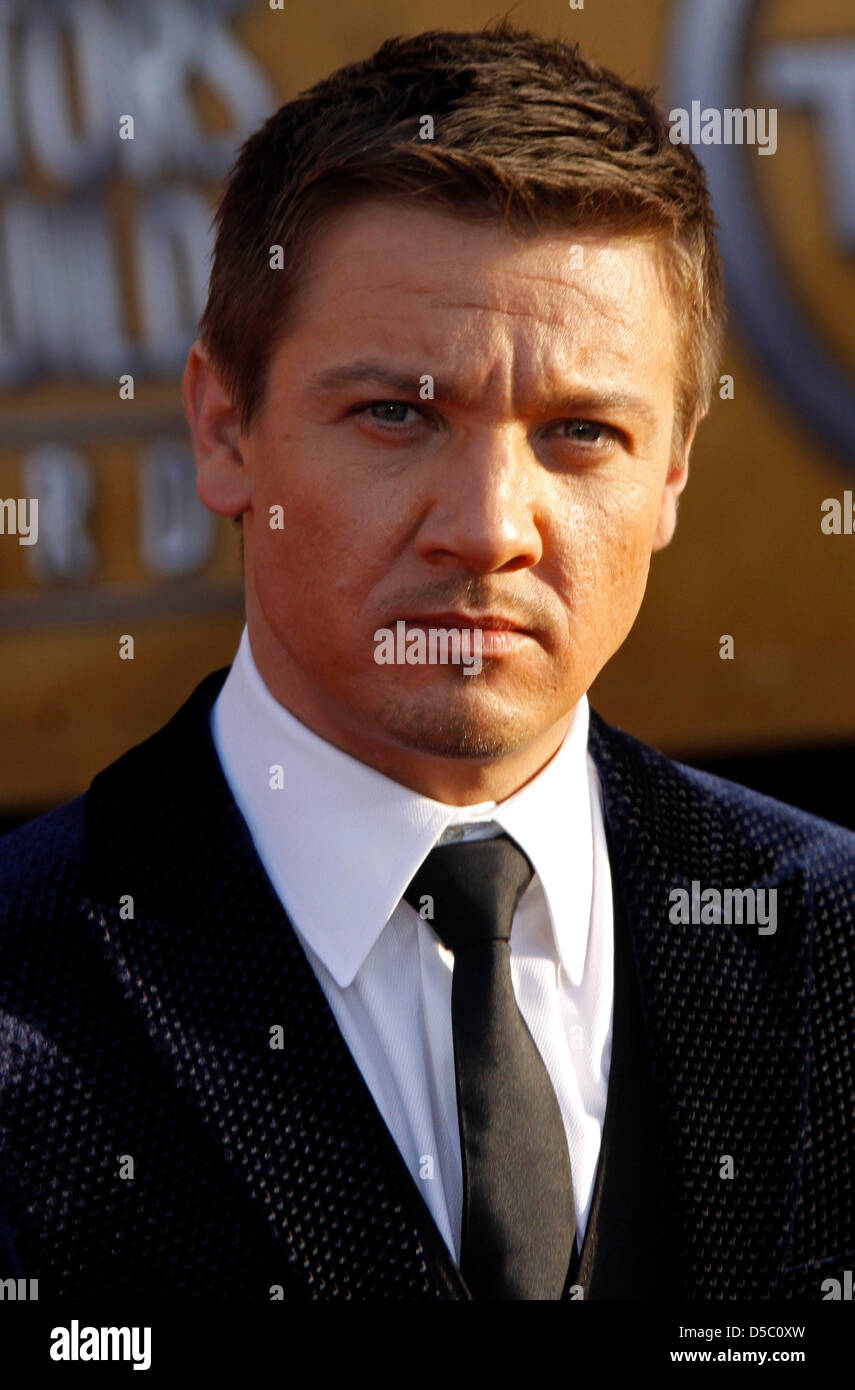 US actor Jeremy Renner attends the 16th Annual Screen Actor's Guild ...