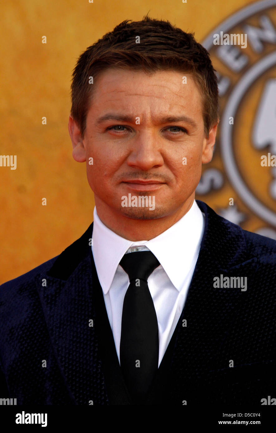US actor Jeremy Renner attends the 16th Annual Screen Actor's Guild ...