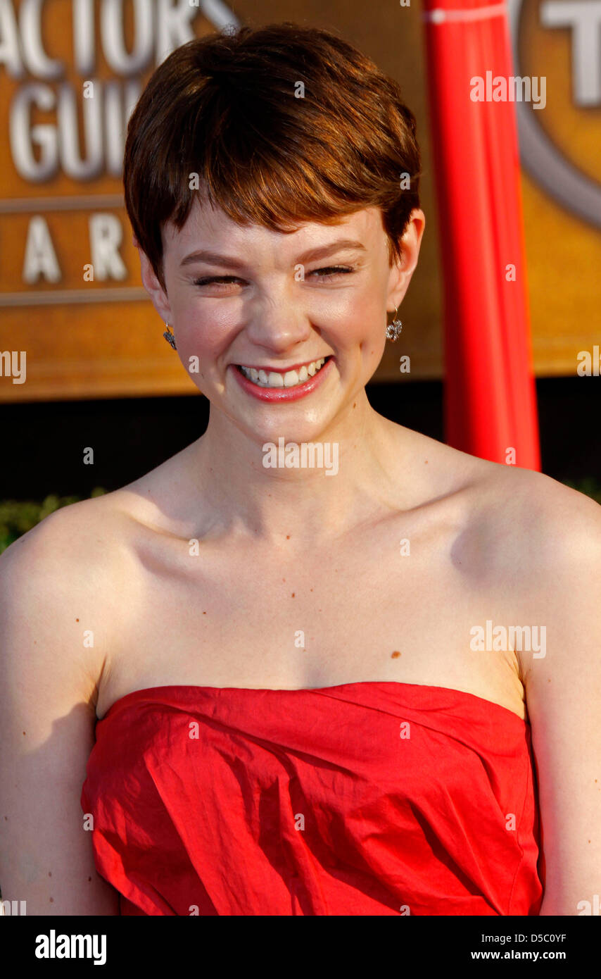 British actress Carey Mulligan attends the 16th Annual Screen Actor's ...