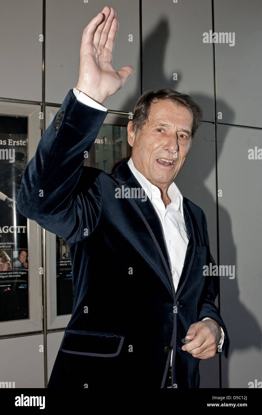 Udo Juergens at a photocall for the ZDF movie 'Der Mann mit dem Fagott ...