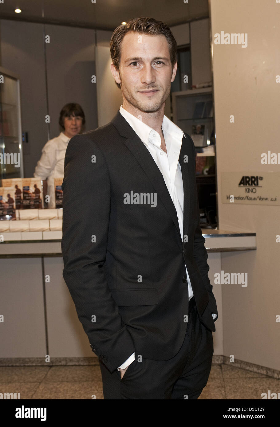 David Rott at a photocall for the ZDF movie 'Der Mann mit dem Fagott ...