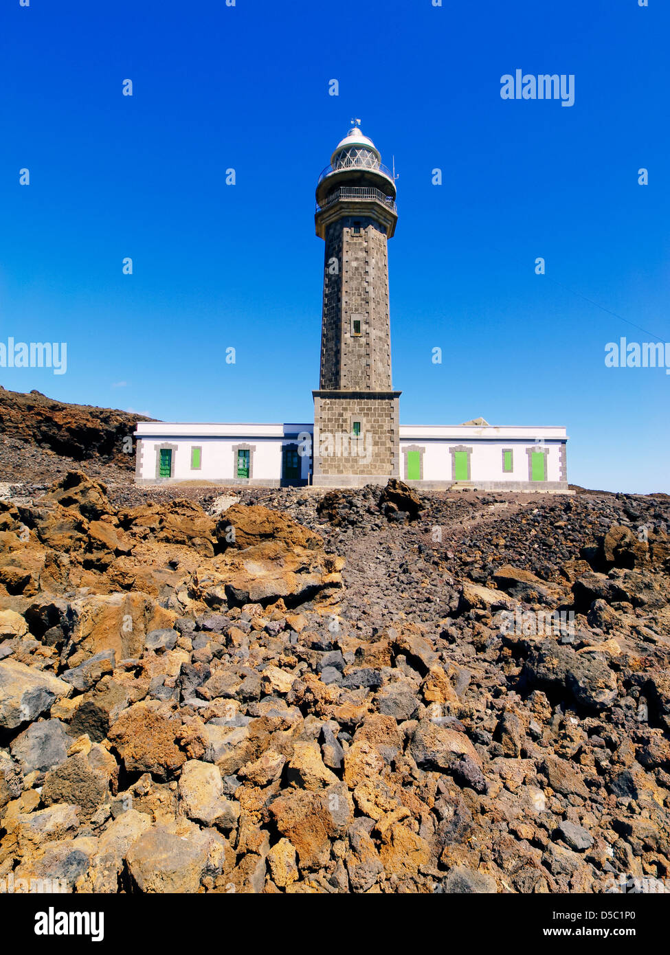 Lighthouse Faro de Orchilla, Hierro, Canary Islands Stock Photo - Alamy