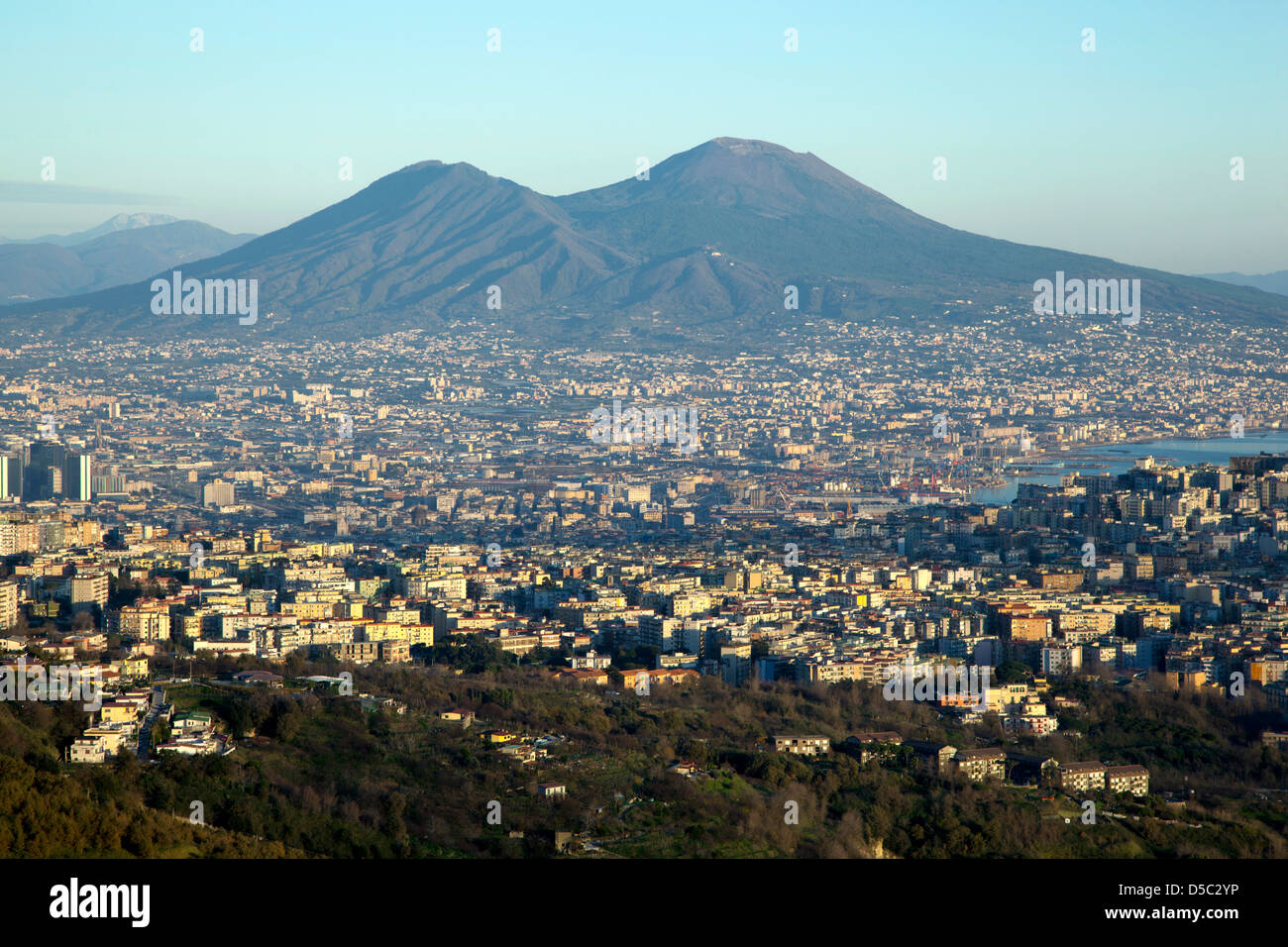 Naples city overview hi-res stock photography and images - Alamy