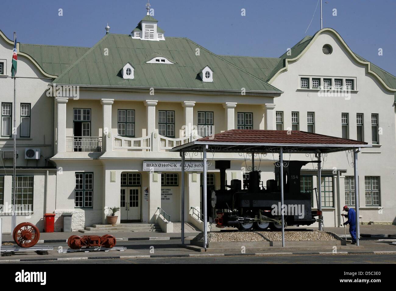 A street scene in Windhoek, Namibia, 17 September 2009. Namibia's ...