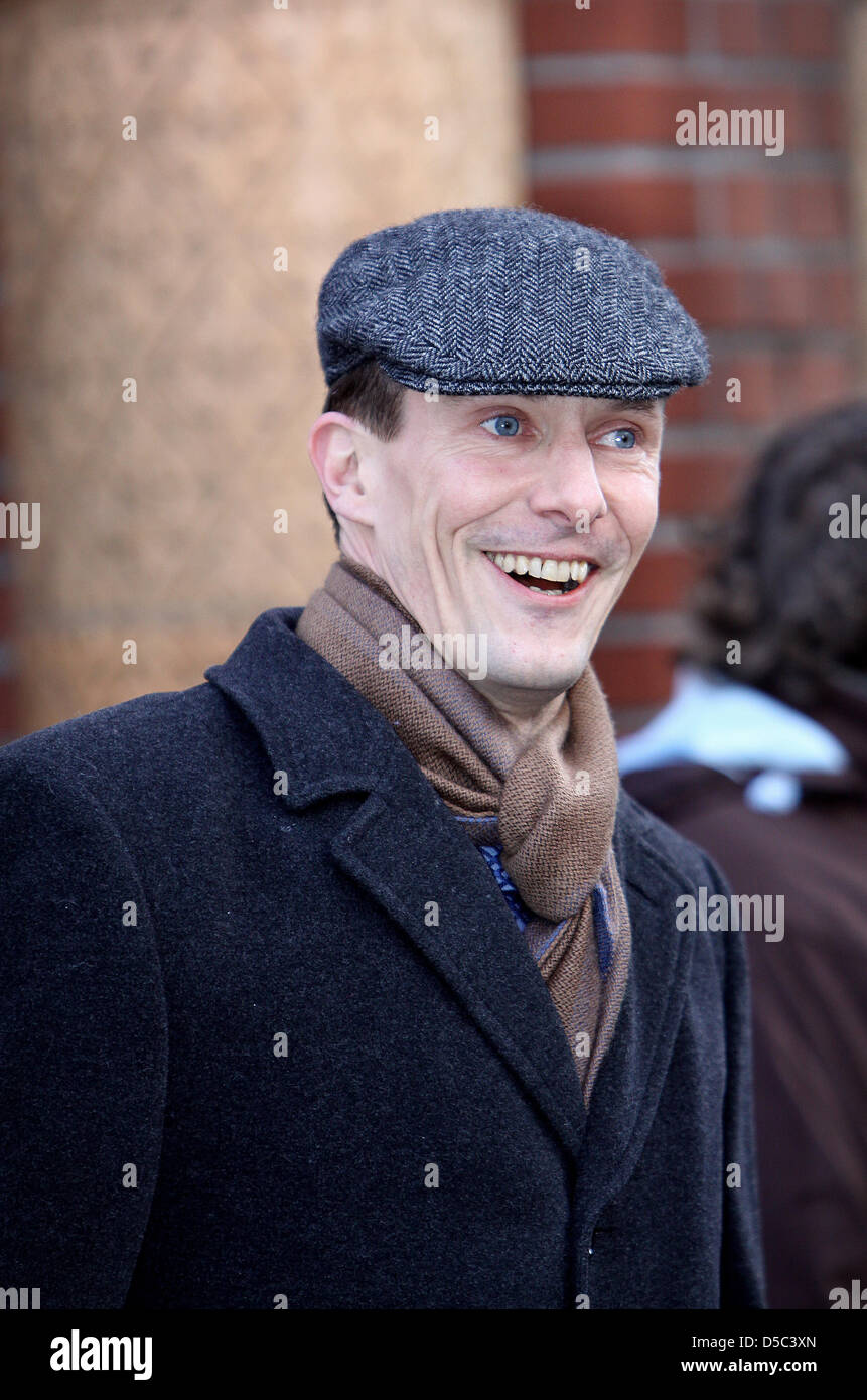 Prince Joachim of Denmark gives the start signal for the 13th Rally ...