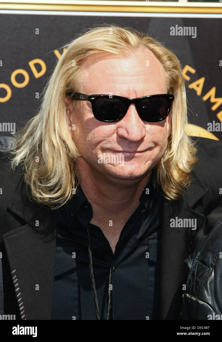 Musician Joe Walsh of the American rock band 'The Eagles' poses during ...