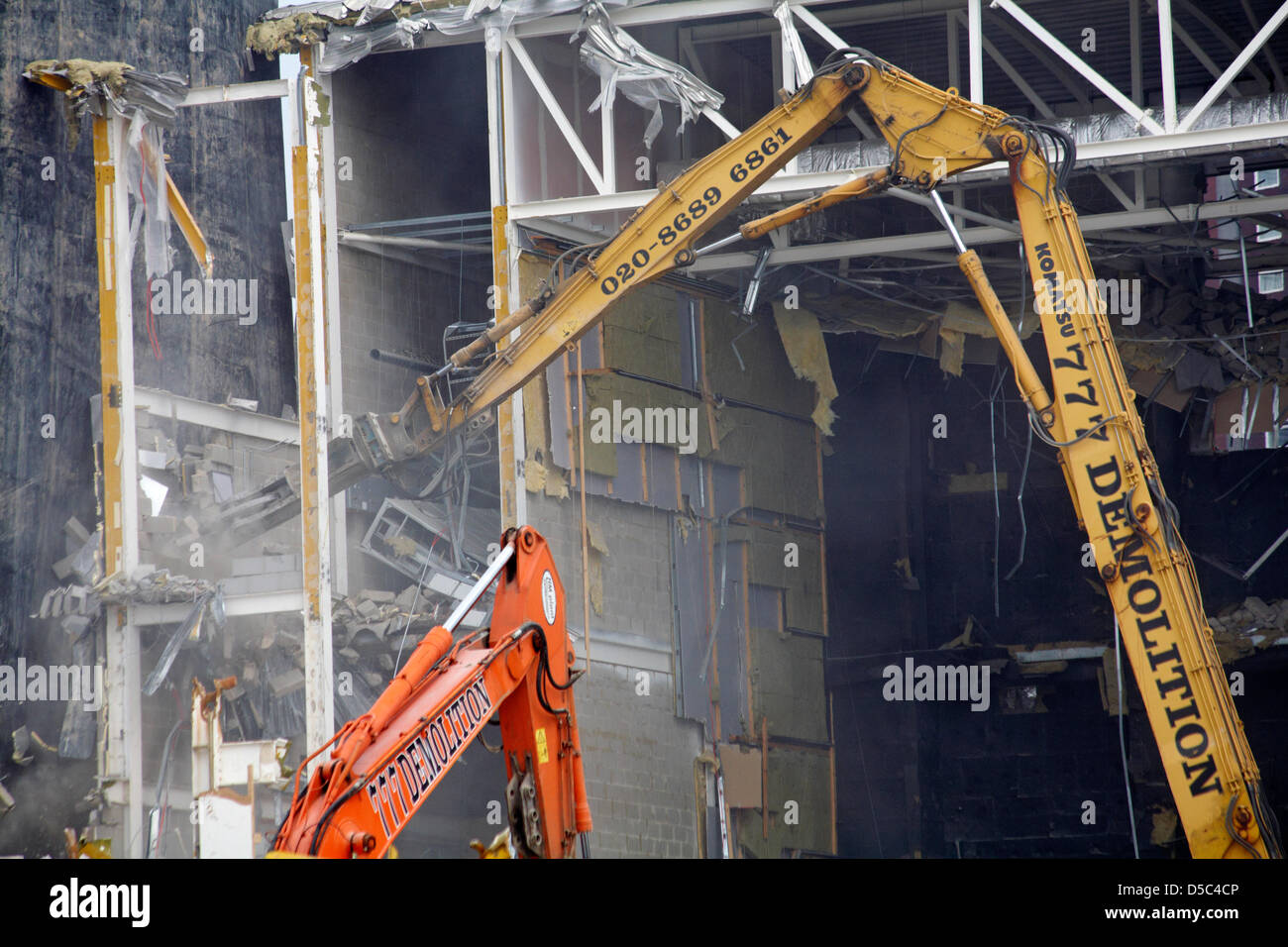 Imax demolition bournemouth hi-res stock photography and images - Alamy