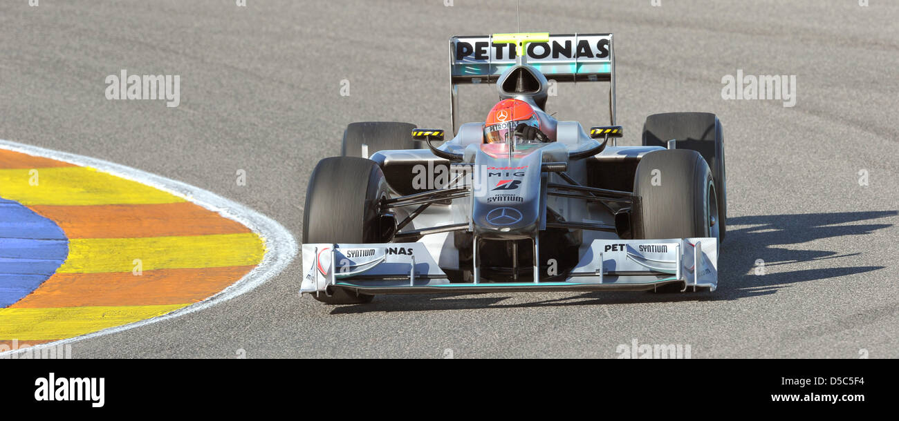 German Formula One record world champion Michael Schumacher during ...