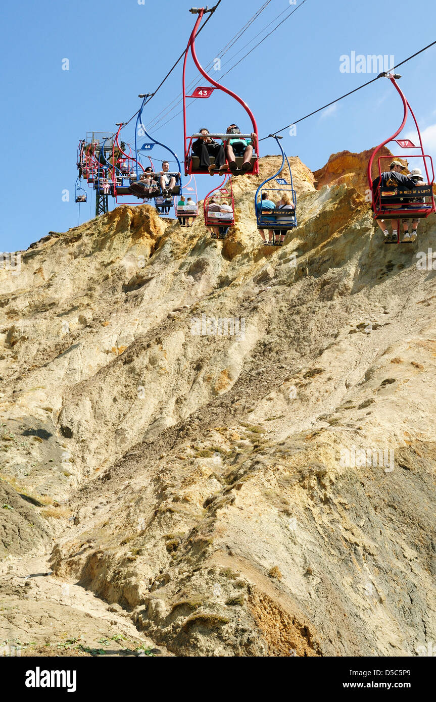 Cable car on cliff coast hi-res stock photography and images - Alamy
