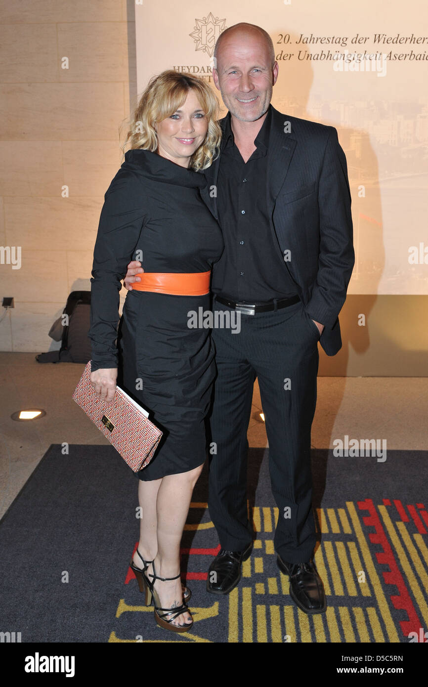 Claus G. Oldoerp and Tina Ruland at the th anniversary celebration of ...