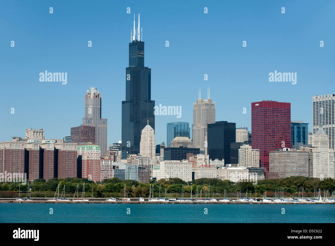 Sears tower 1973 hi-res stock photography and images - Alamy