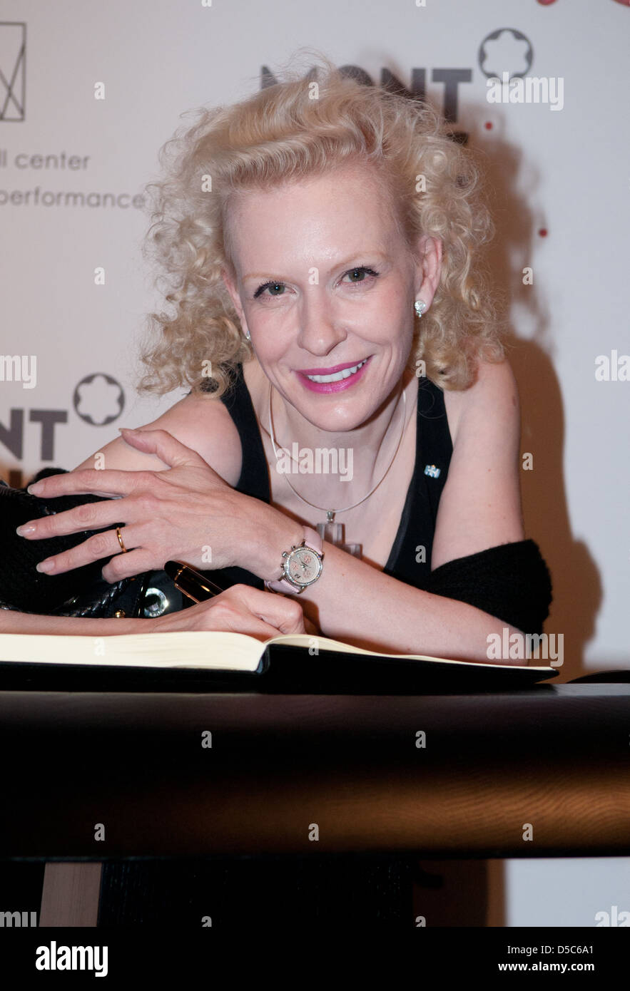 Sunnyi Melles at a charity dinner at 'Voluptous Panic' exhibition at ...