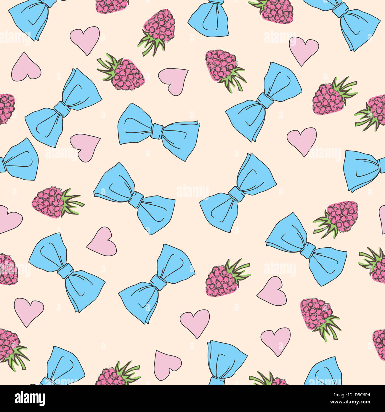 Seamless pattern with fashionable collars Stock Photo - Alamy