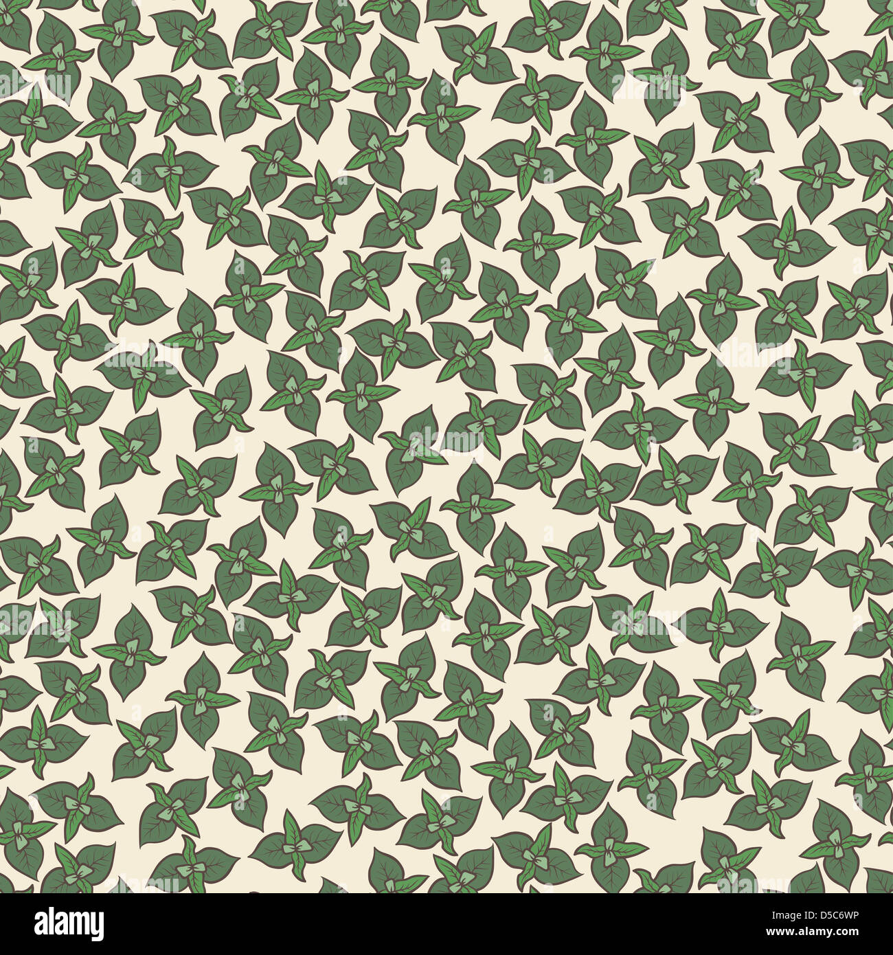 Seamless background / pattern with mint leaves Stock Photo - Alamy
