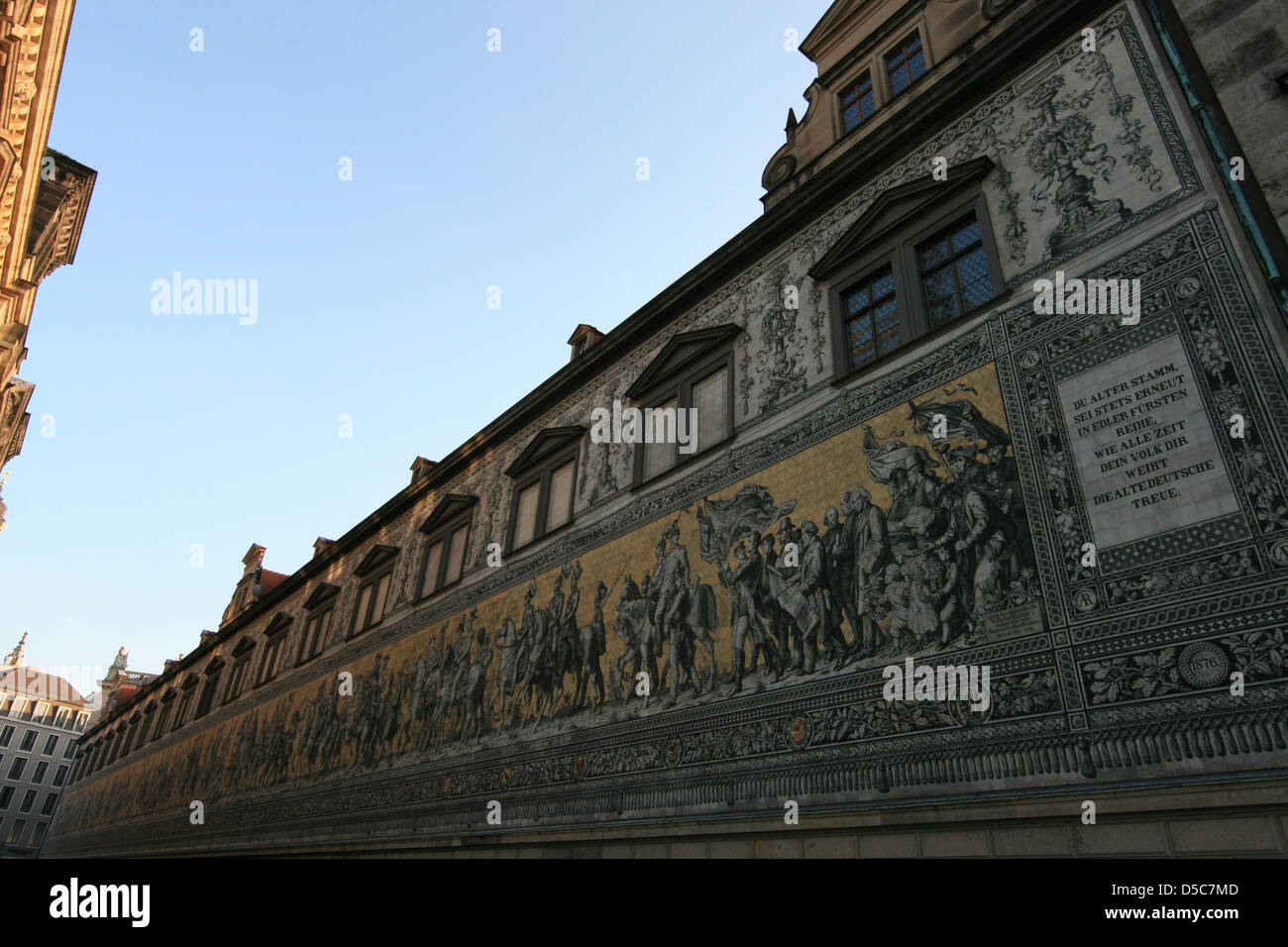 dresden, wall art, historic Stock Photo - Alamy