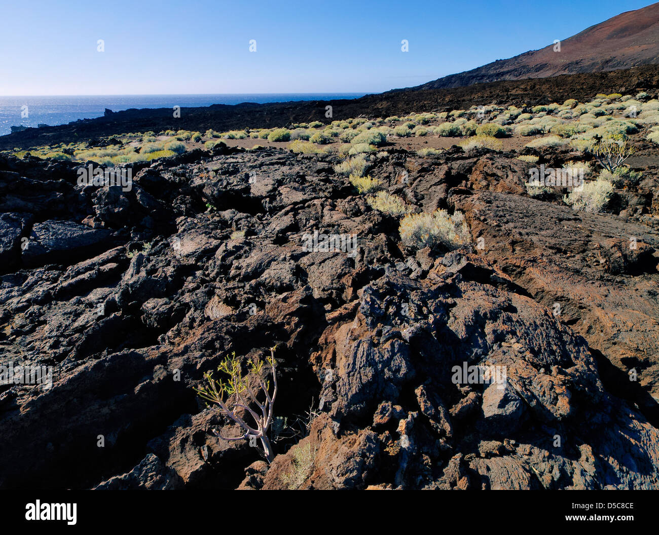Volcanic Landscape, Hierro, Canary Islands Stock Photo - Alamy