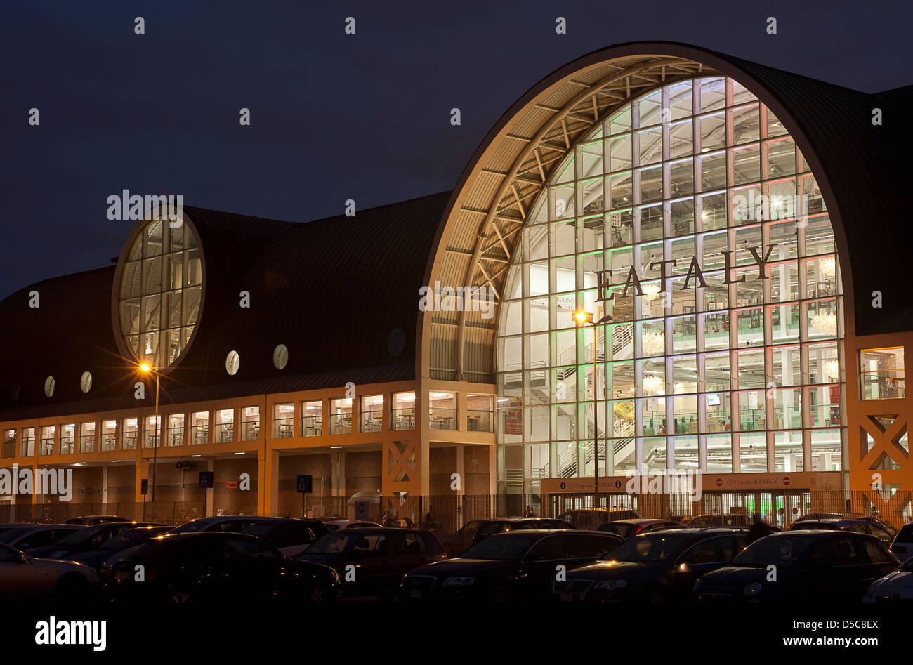 Exterior View of Eataly Rome. The Former Terminal of Ostiense. Rome ...