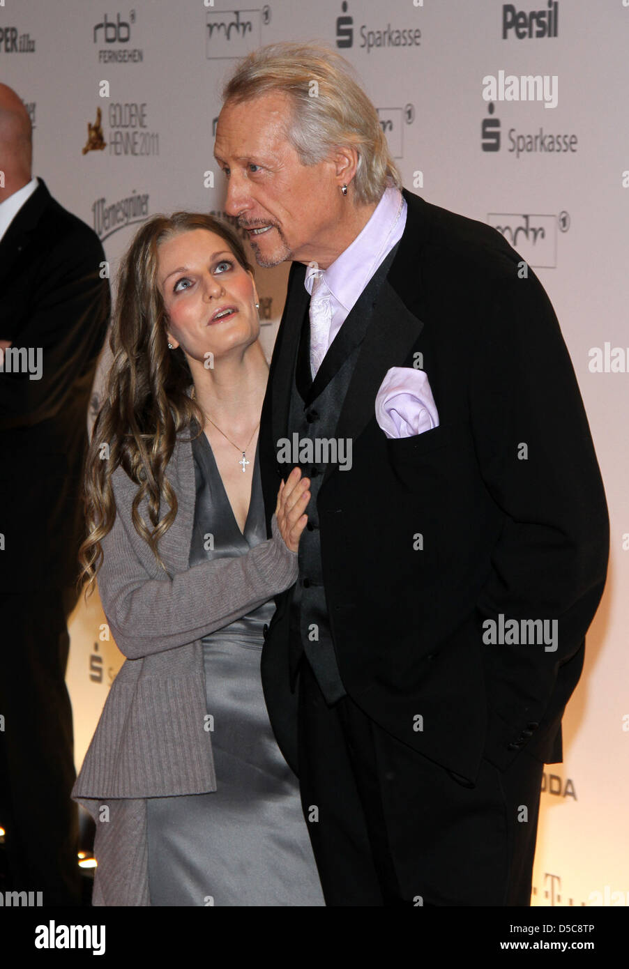 Reiner Schoene and Anja Schoene at the award show "Goldene Henne" at ...