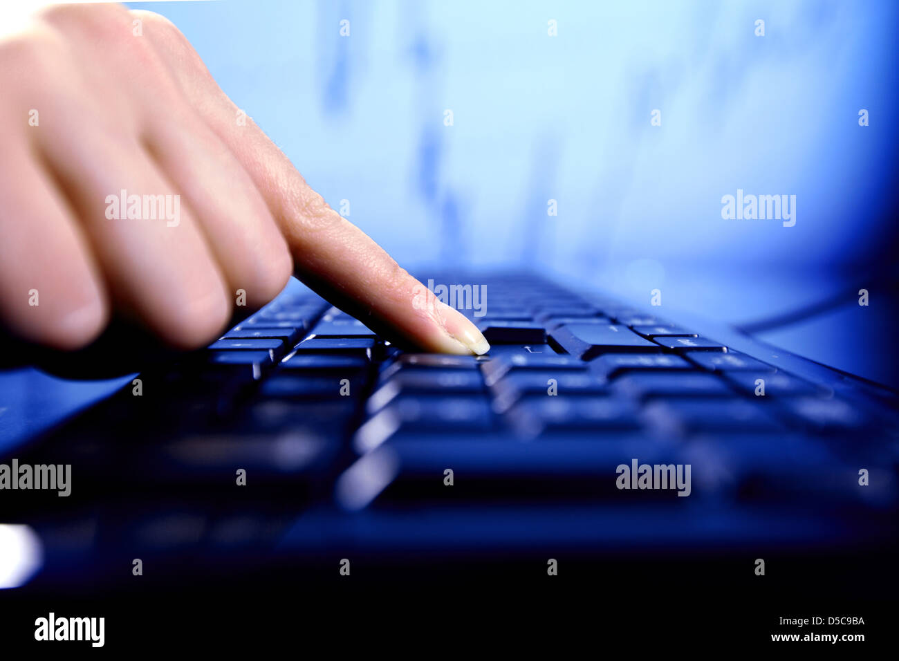 programmer have data info confirmation Stock Photo - Alamy