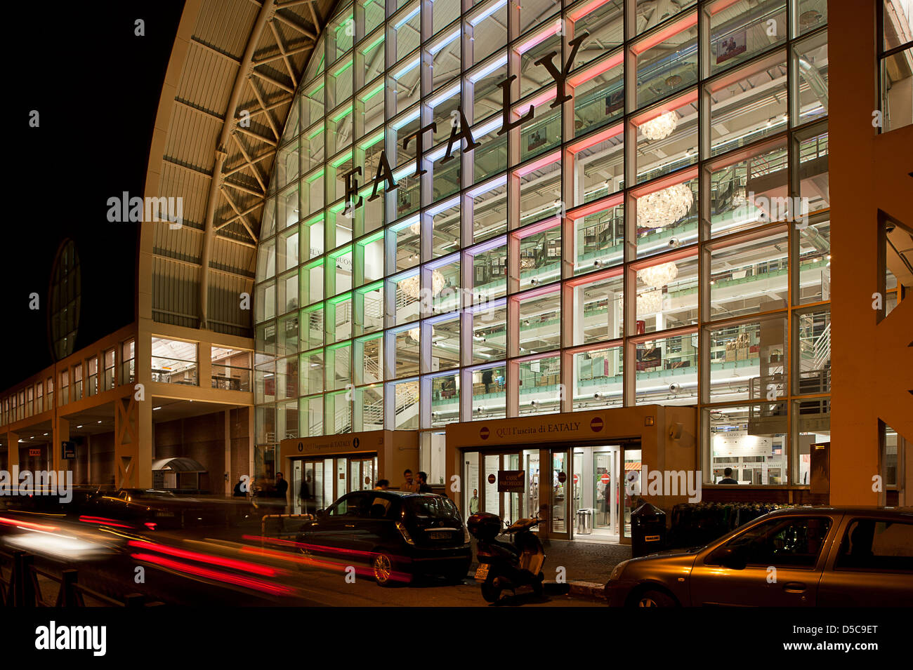 Exterior View of Eataly Rome. The Former Terminal of Ostiense. Rome ...