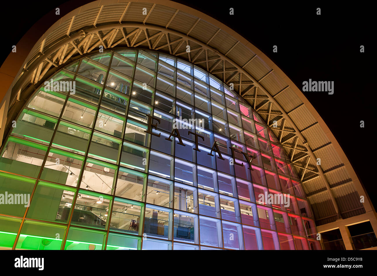 Exterior View of Eataly Rome. The Former Terminal of Ostiense. Rome ...