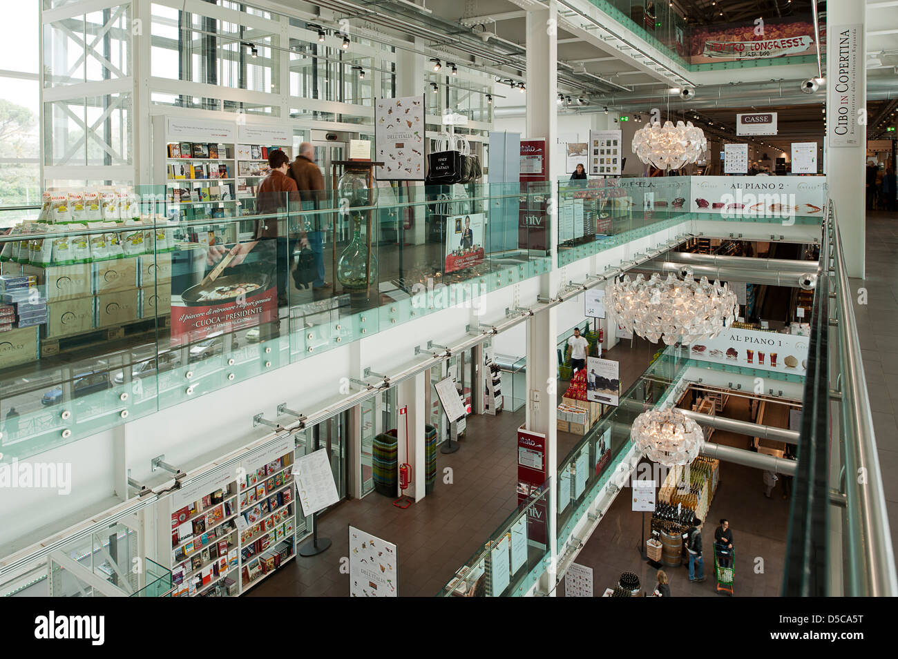Eataly, Rome. Italian Food Emporium and Restaurants. The Former ...