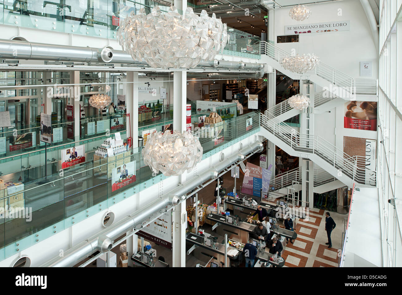 Eataly, Rome. Italian Food Emporium and Restaurants. The Former ...