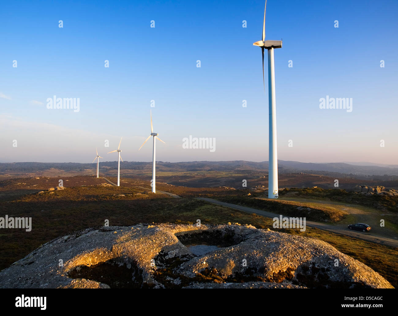 Turbines in the landscape hi-res stock photography and images - Alamy