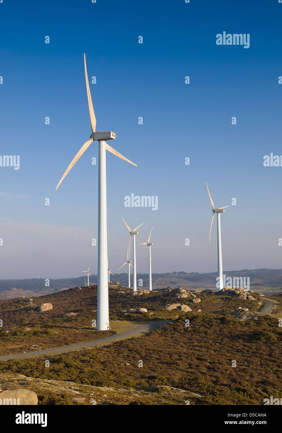 Turbines in the landscape hi-res stock photography and images - Alamy