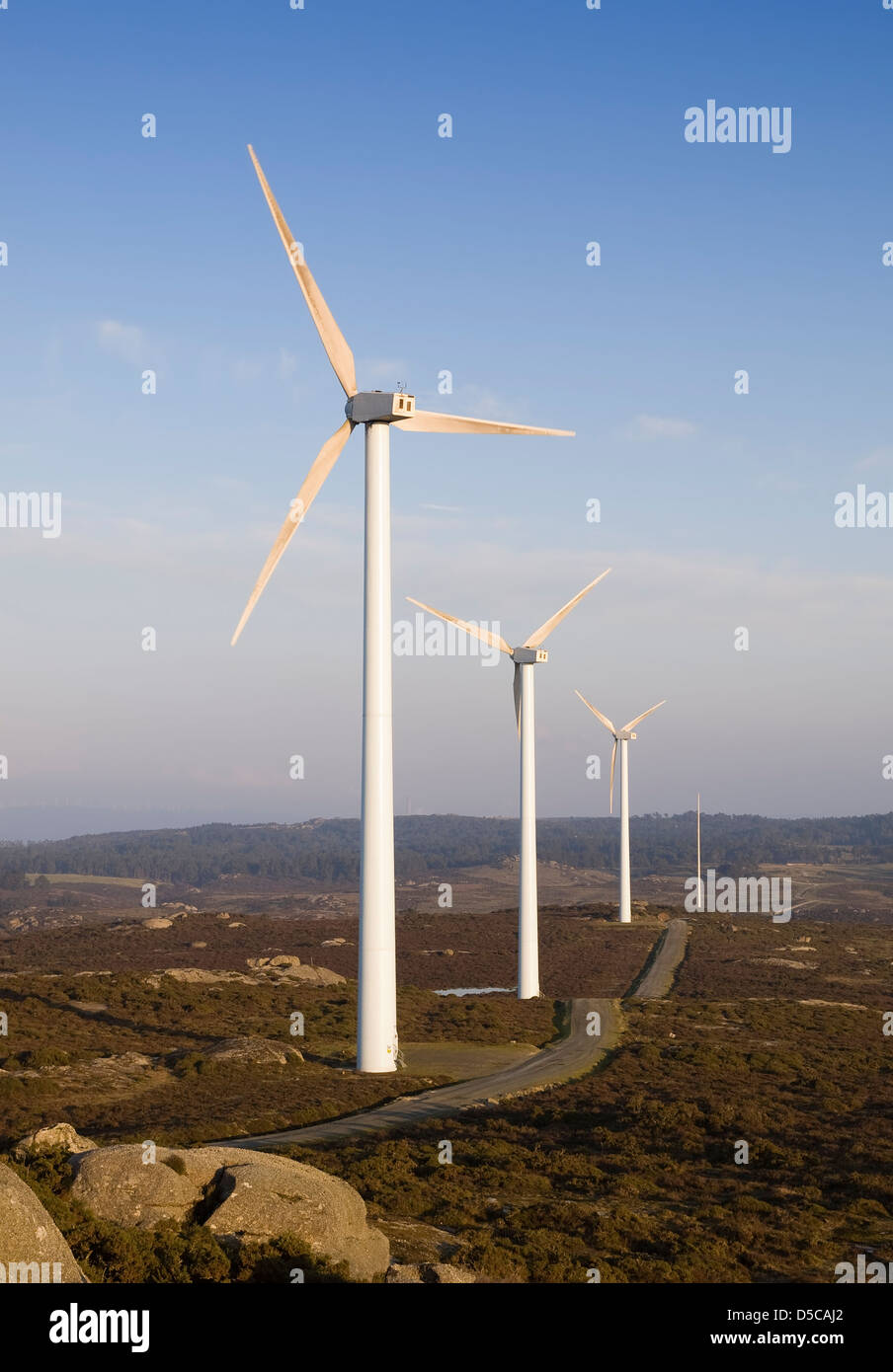 Turbines in the landscape hi-res stock photography and images - Alamy
