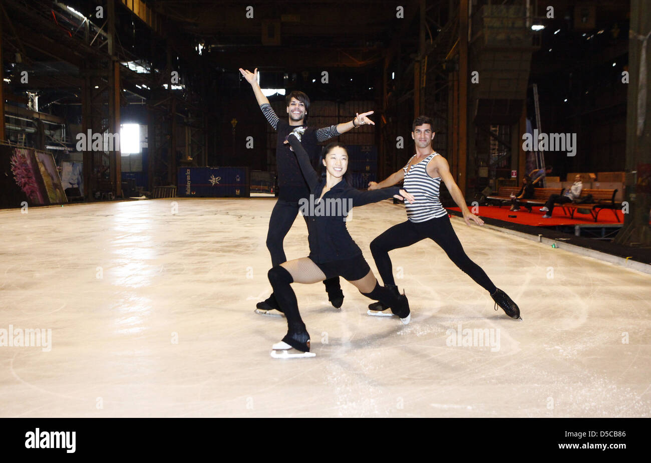 Rohene Ward, Yebin Mok and Mauro Bruni at the rehearsals for the new ...