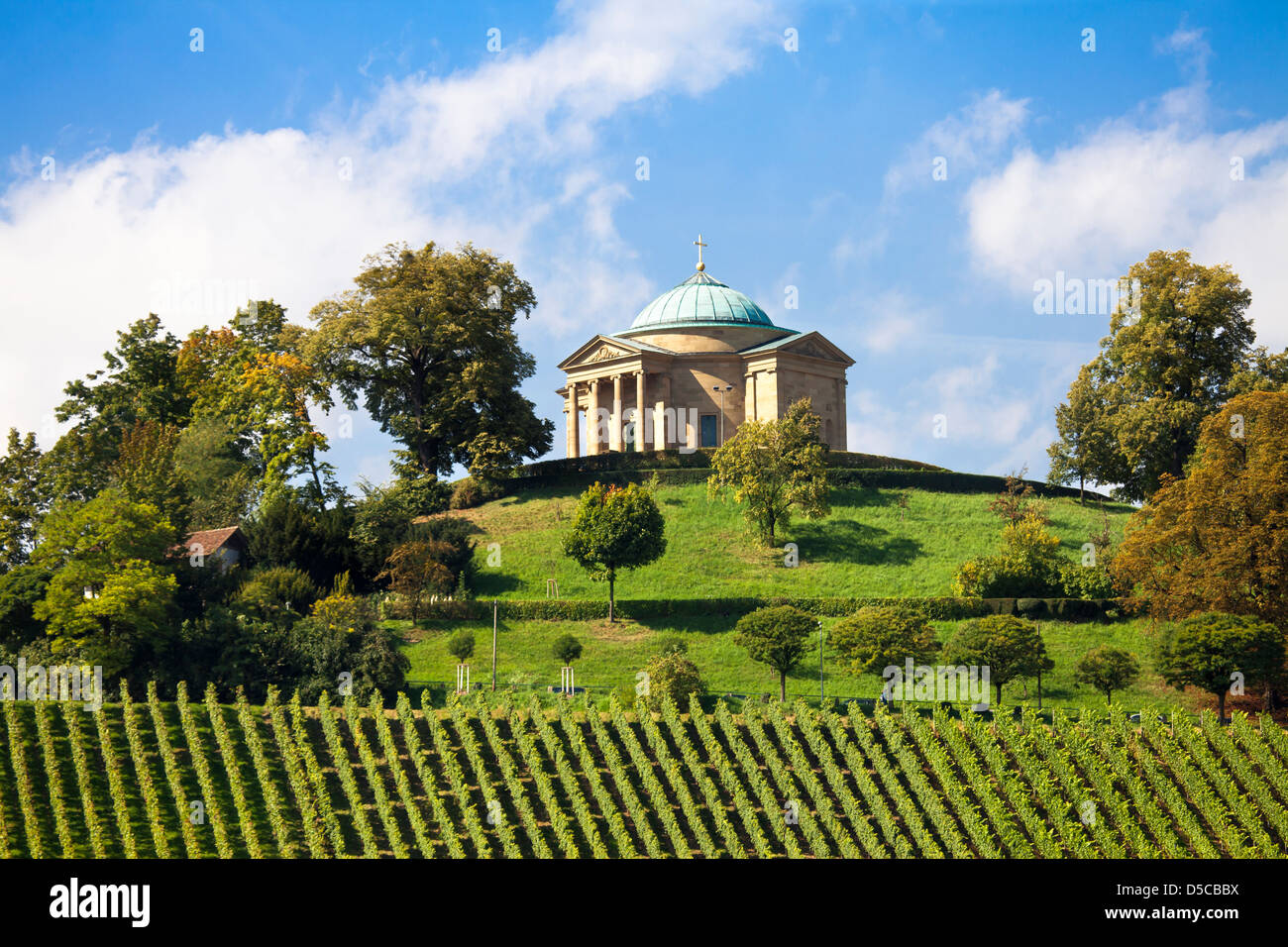 Rotenberg mausoleum stuttgart baden wuerttemberg germany hi-res stock ...