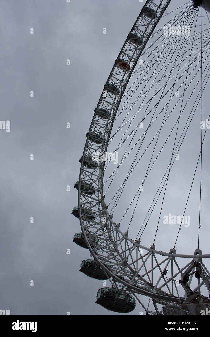 Closeups of the London Eye Stock Photo - Alamy