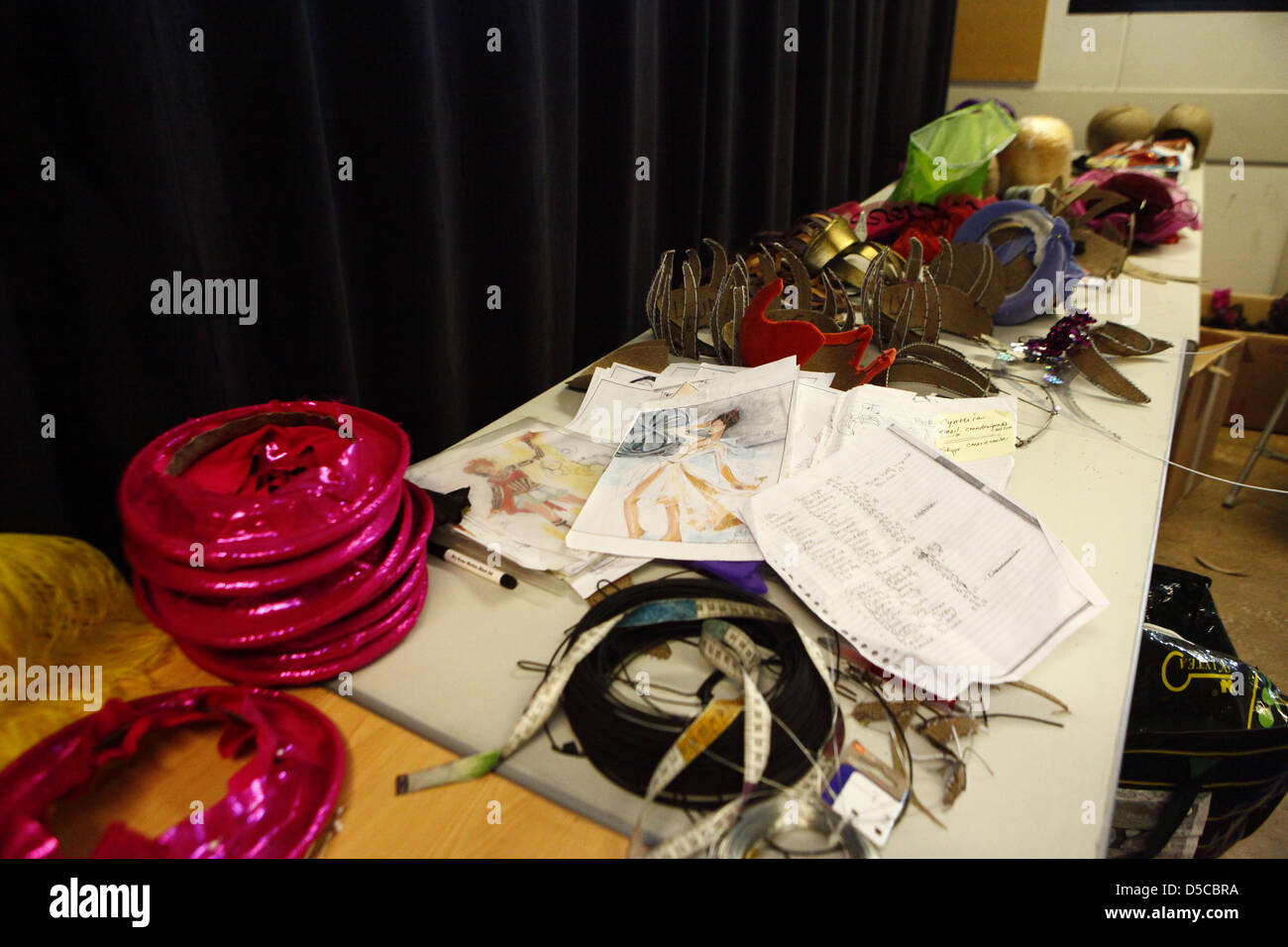 Atmosphere at the rehearsals for the new "Holiday On Ice" show "Speed ...