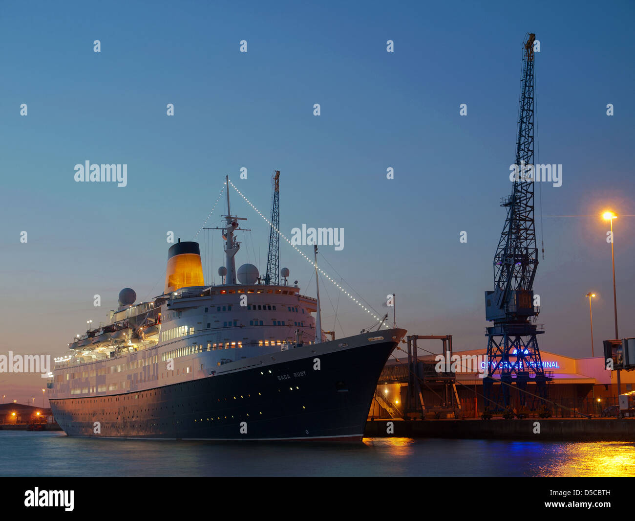 Saga Ruby Cruise Ship High Resolution Stock Photography and Images - Alamy