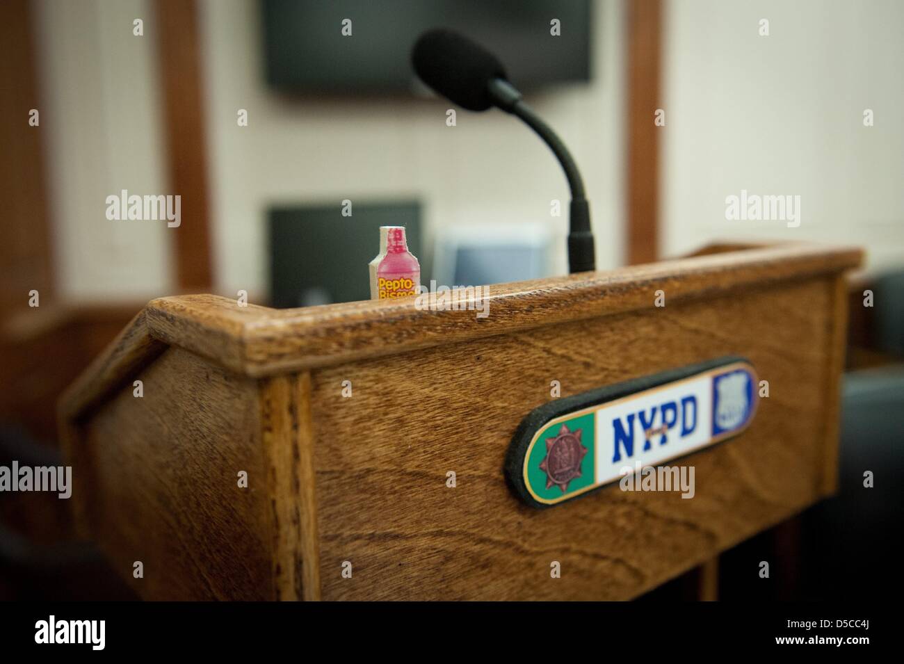 Police chief podium hi-res stock photography and images - Alamy