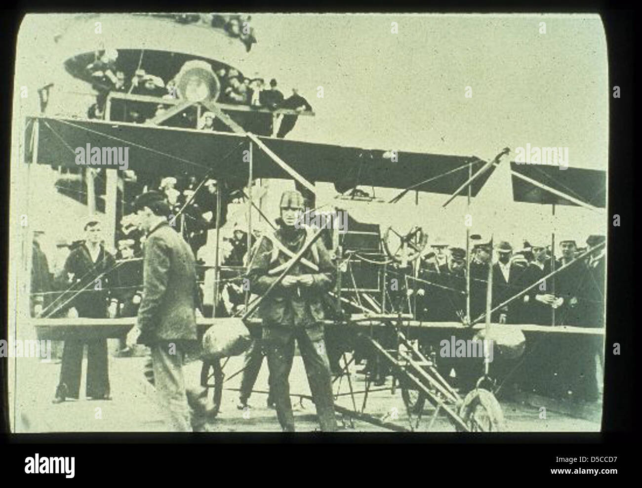 This entry highlights the significant contributions of Eugene B. Ely to ...