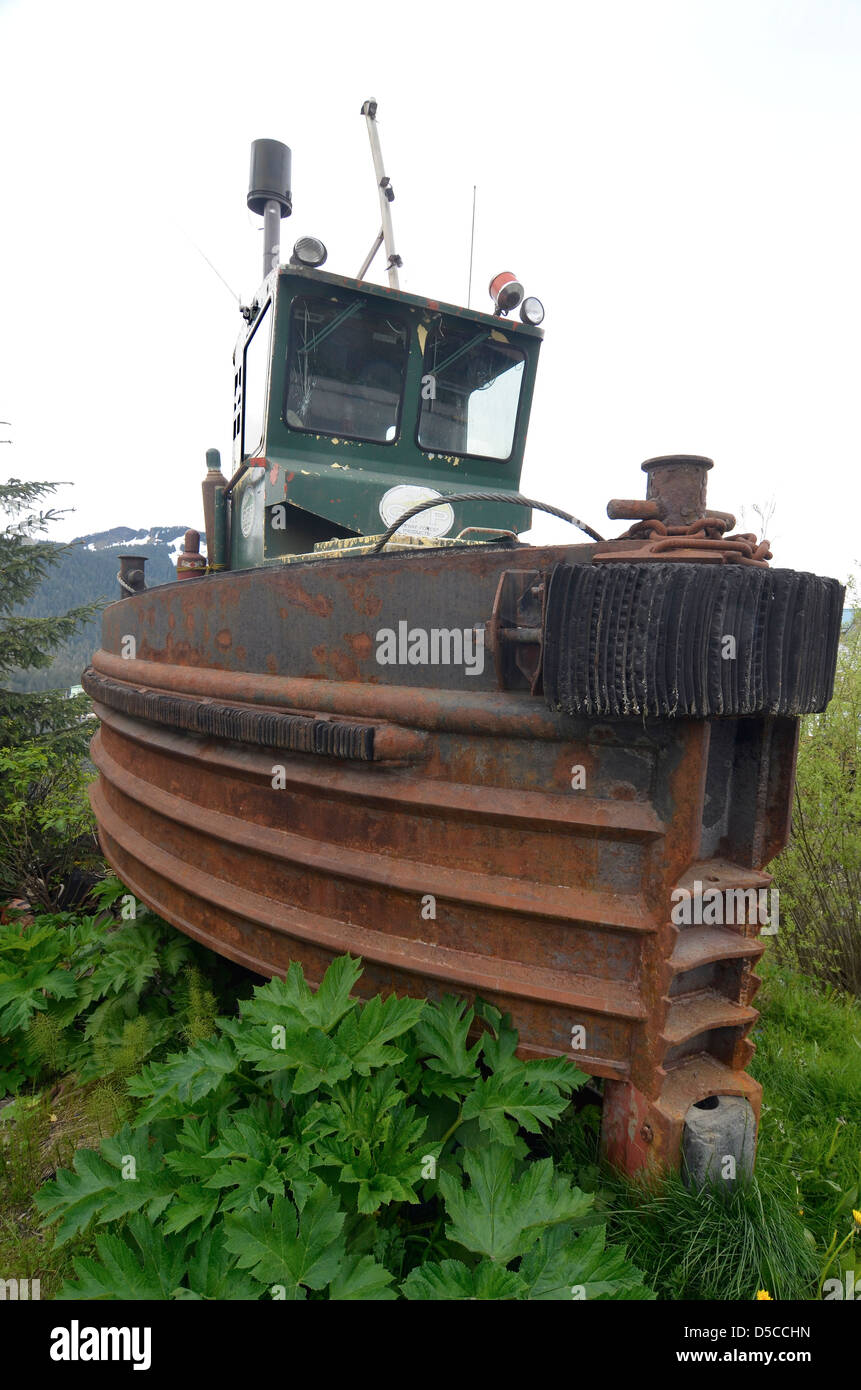Logging boat hi-res stock photography and images - Alamy