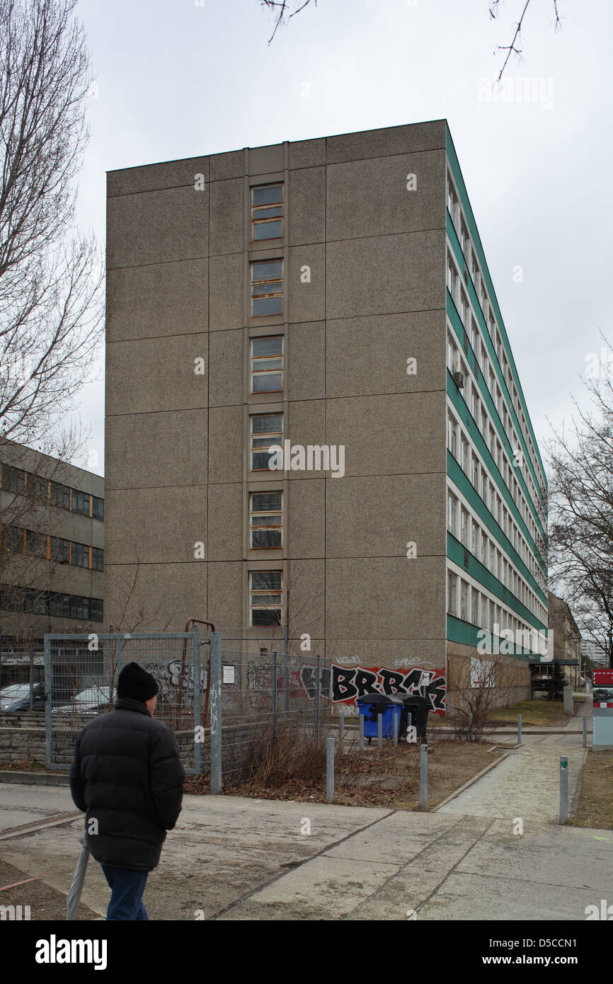 Berlin, Germany, the administration building at the memorial in Berlin ...