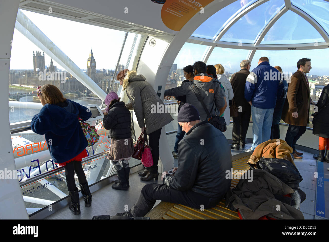 Millennium Wheel "London Eye" London, Britain, UK Stock Photo - Alamy