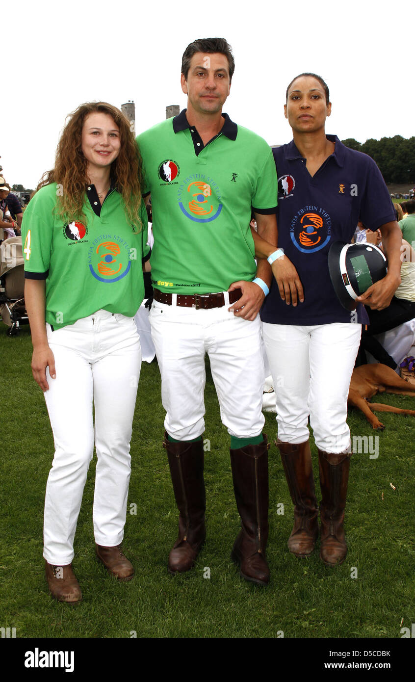 Anna Maria Strum, Gregor Toerzs and Annabel Mandeng attending the ...