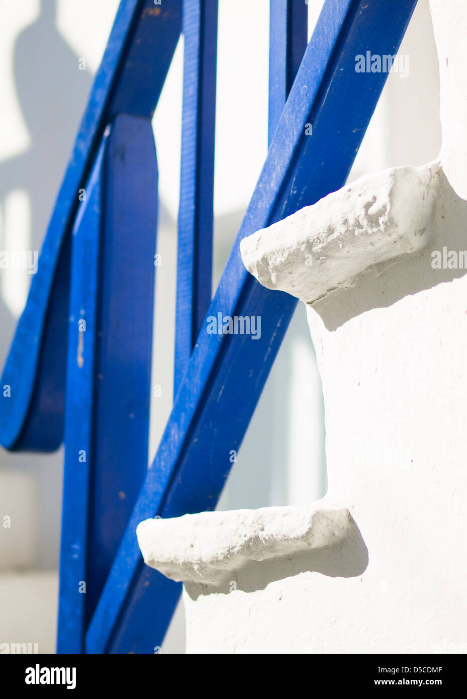 Blue railing hi-res stock photography and images - Alamy