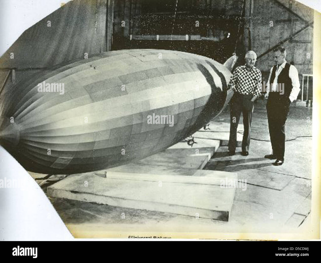 The Hindenburg was a German airship that tragically caught fire during ...