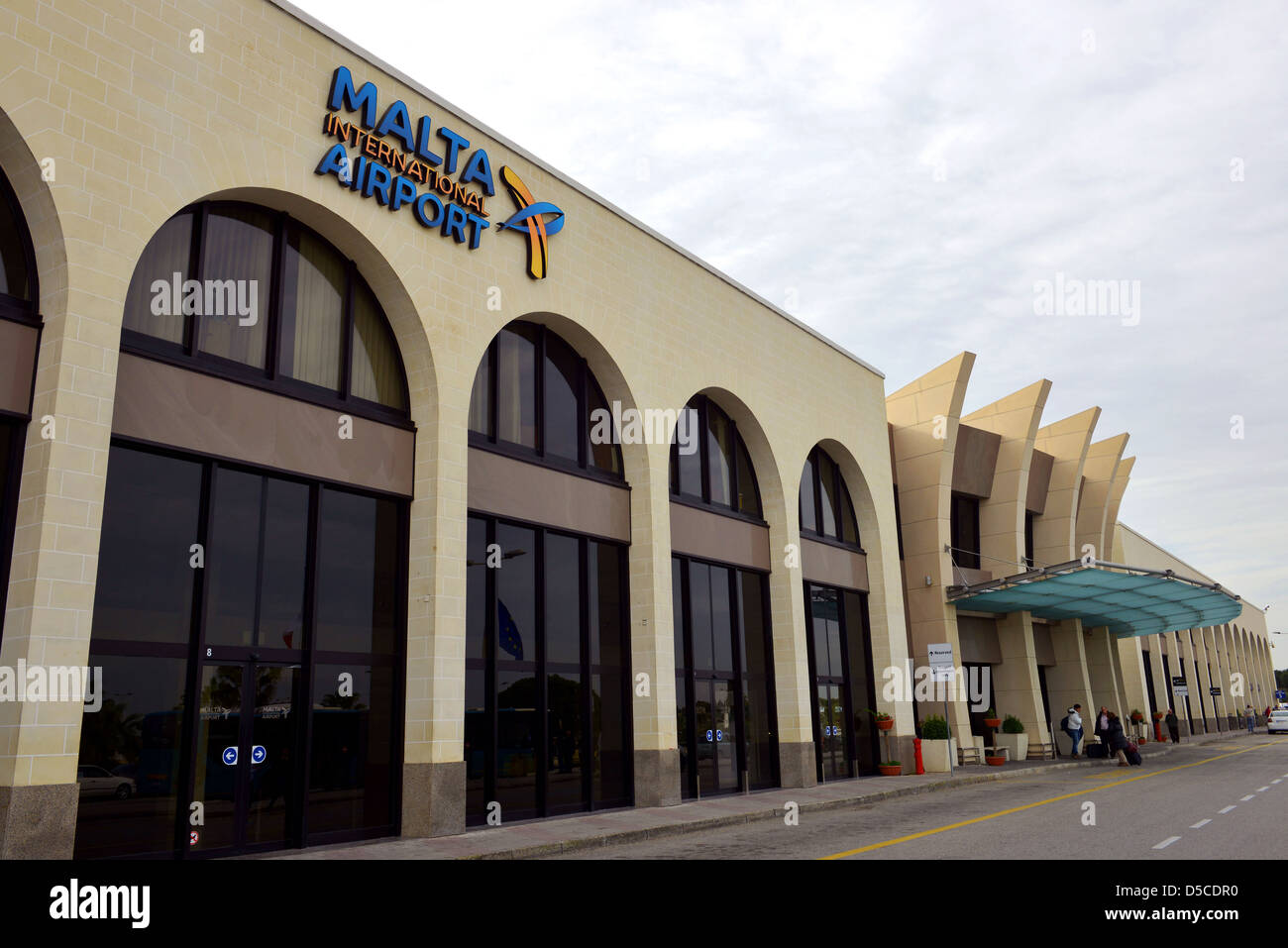 Malta International Airport at Luqa, Malta Stock Photo - Alamy