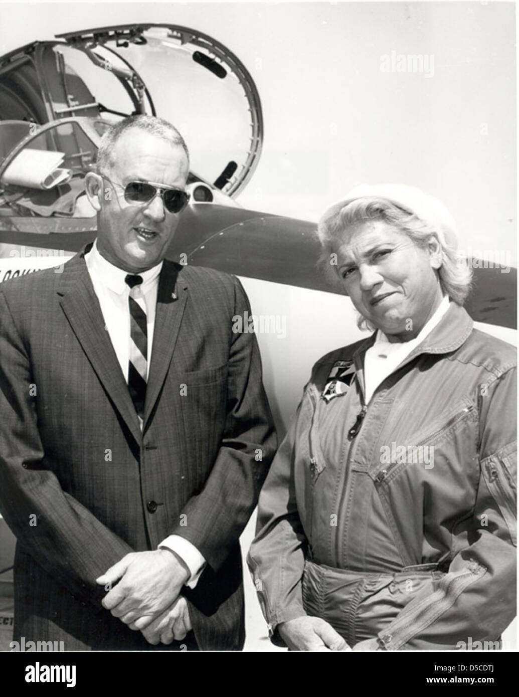 Jacqueline Cochrane was a pioneering aviator and one of the first women ...