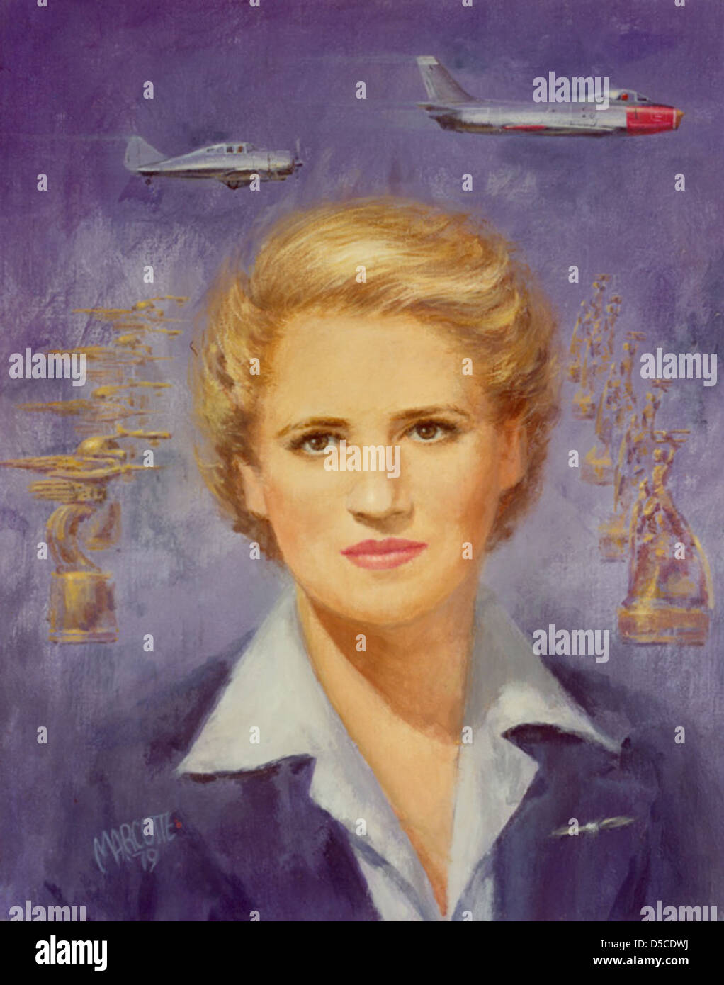 Jacqueline Cochrane was a key figure in early aviation. Her ...